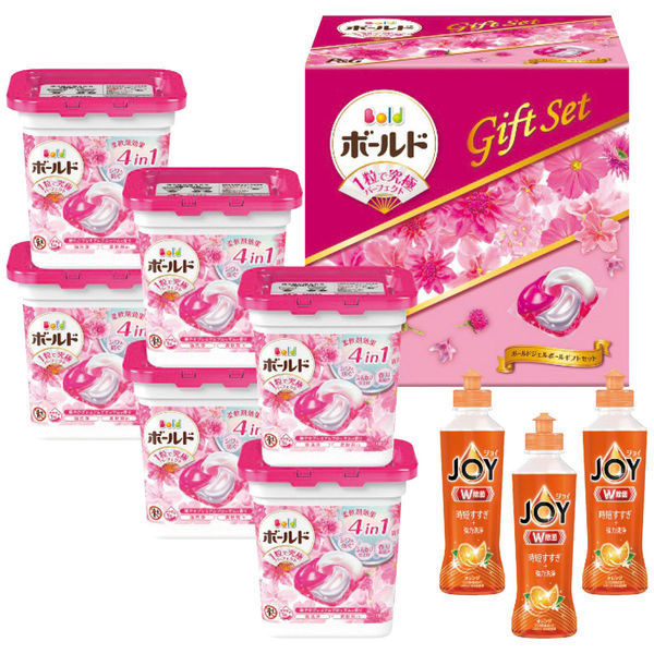 P&G 【2024お歳暮】ボールドジェルボールギフトセット PGJB-50D 1個（直送品） - アスクル