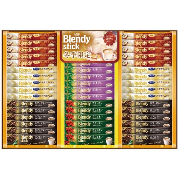 味の素AGF 【2024】御歳暮ブレンディスティック ウィンターカフェオレコレクション BW-30N 1個（直送品） - アスクル