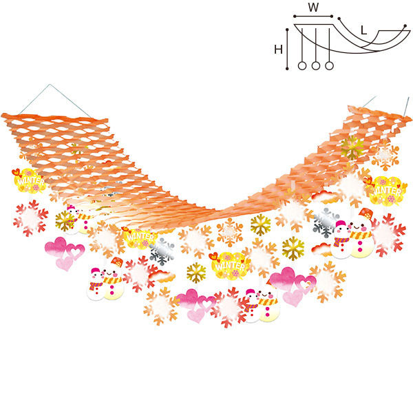アルファ ウォームスノーマン親子プリーツハンガー TA5-1203 1ヶ（直送品） - アスクル
