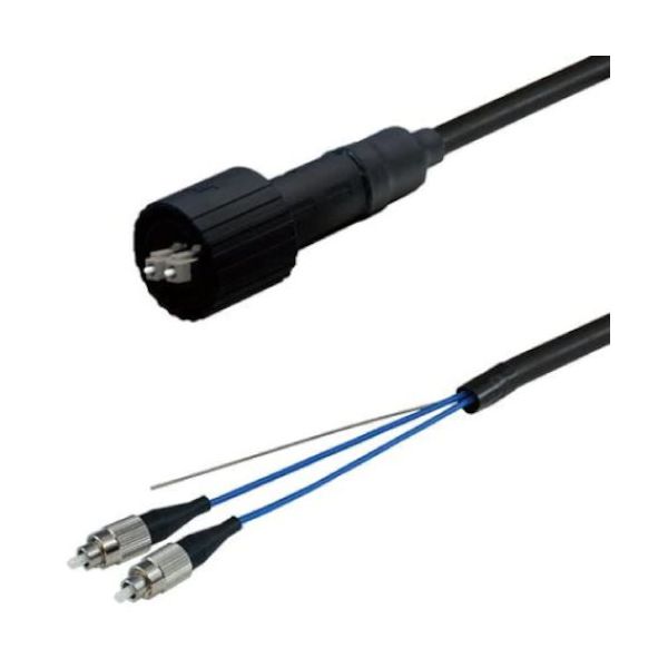 Diatrend マルチモード光ファイバーケーブル(LCーFC)2芯 6m DFC-MMWZLCFC-FDS21(6M)（直送品） - アスクル