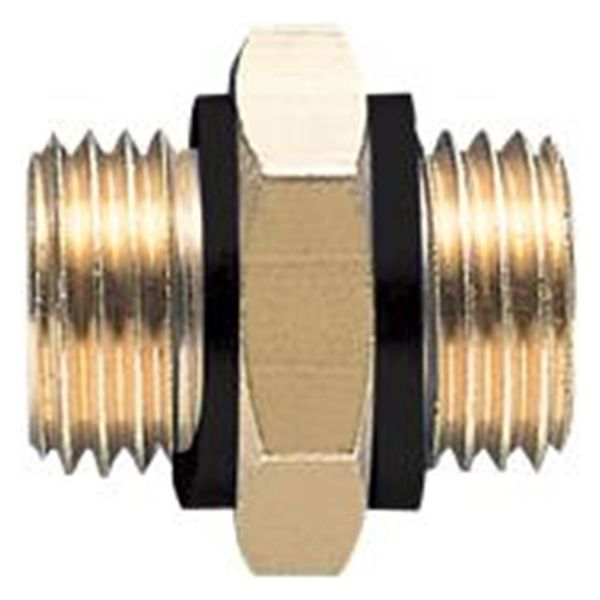 福井 ON501 ニップル オスオスG1/4×G1/2 1個（直送品） - アスクル