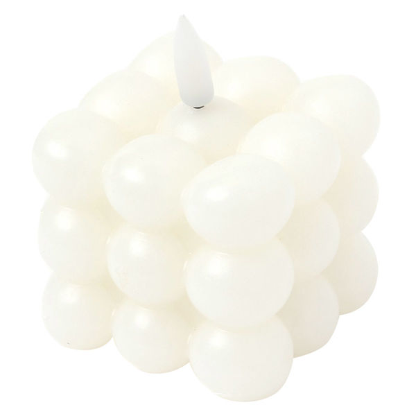 【LAKOLE/ラコレ】 ぽこぽこLEDライト ホワイト - アスクル