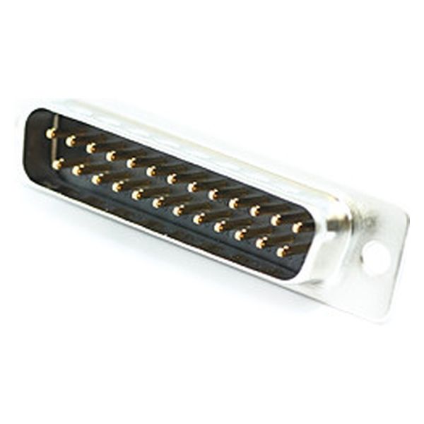 ヒロセ電機 HD形はんだタイプコネクタ（プレス端子タイプ）雄コネクタ シェルディンプル加工 HDBB-25PF(05) 1個（直送品） - アスクル