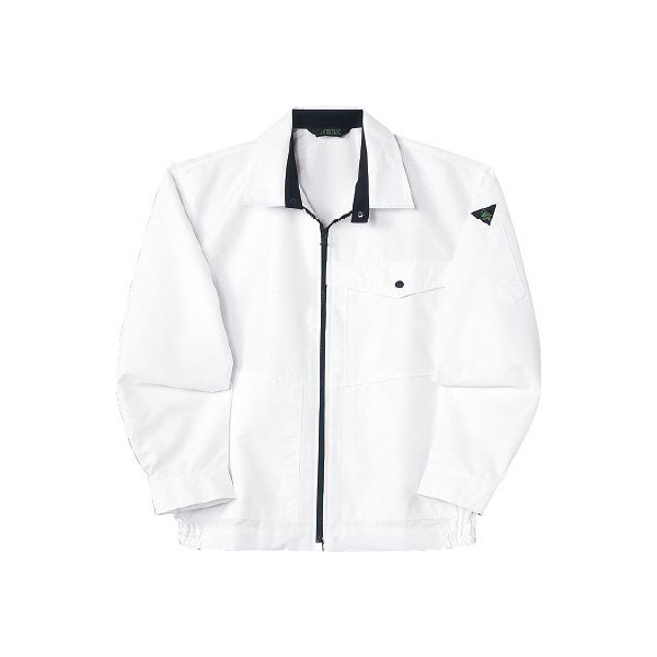 中塚被服 ジャンパー ホワイト 4L AT20-24-4L 1枚（直送品） - アスクル
