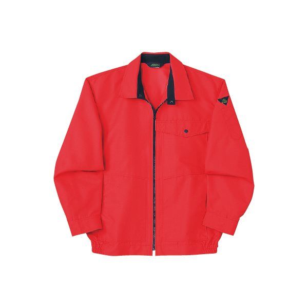 中塚被服 ジャンパー レッド 4L AT20-46-4L 1枚（直送品） - アスクル