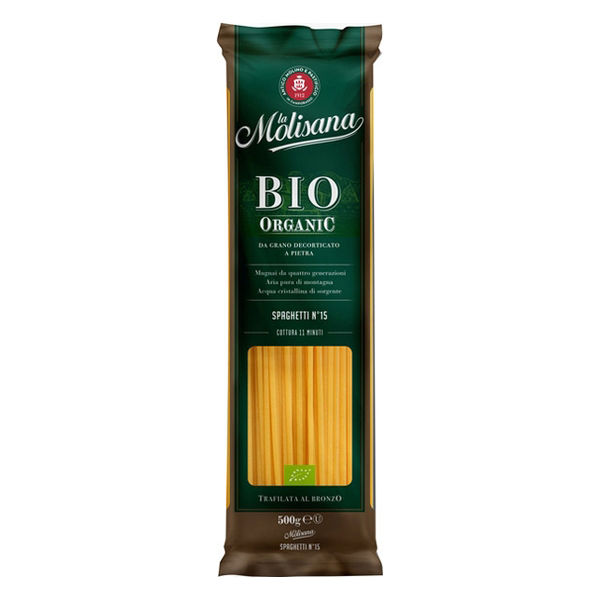 有機スパゲッティ 1.7mm 500g 1個 ラ・モリサーナ パスタ - アスクル