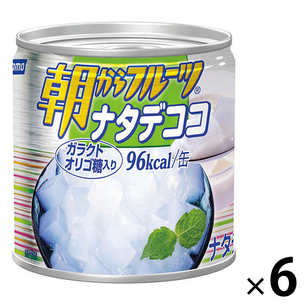 はごろもフーズ 朝からフルーツナタデココ 190g 1セット（1缶×6） - アスクル