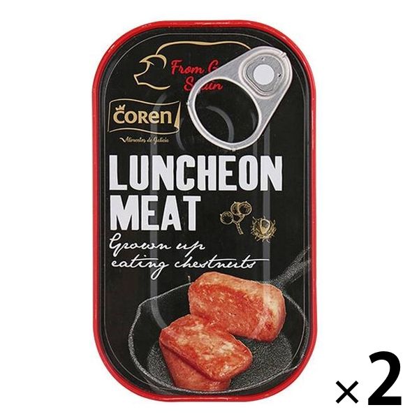 カルディコーヒーファーム オーバーシーズ コーレン セレクタくり豚ランチョンミート 205g 1セット（2個） 缶詰 - アスクル