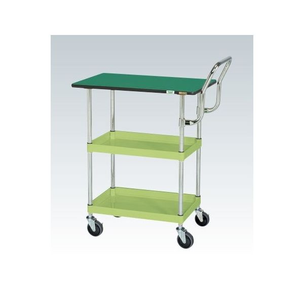 サカエ CSパールワゴン(中量・天板付・ハイタイプ取手) CSP-9072TEHTSE (329652)