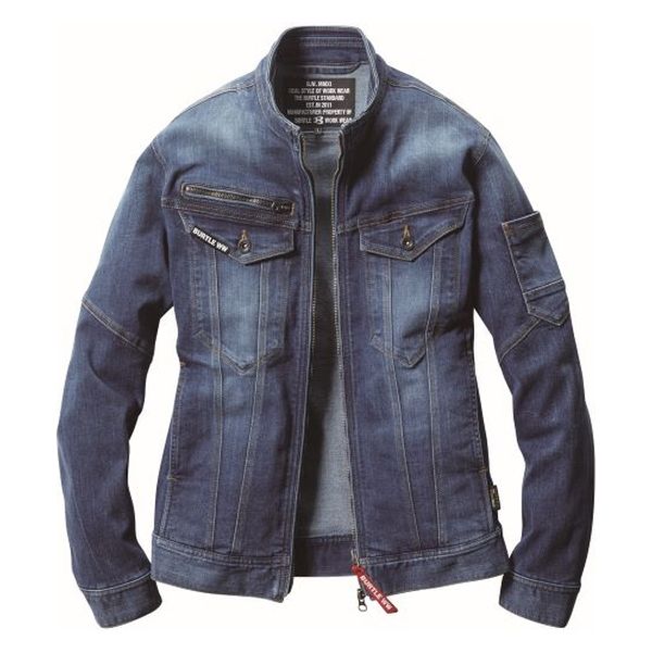 バートル ジャケット インディゴ 4L 5011-45-4L 1枚（直送品） - アスクル