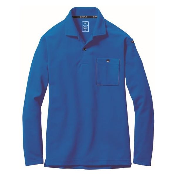 バートル 長袖ポロシャツ サーフブルー 6L 665-47-6L 1枚（直送品） - アスクル