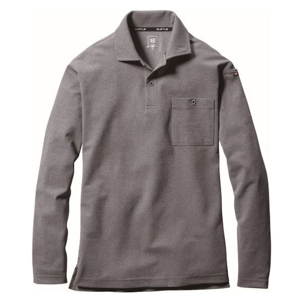 バートル 長袖ポロシャツ バーク 6L 665-52-6L 1枚（直送品） - アスクル