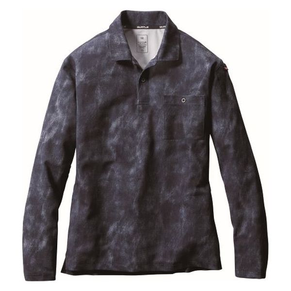 バートル 長袖ポロシャツ インディゴ 6L 665-45-6L 1枚（直送品） - アスクル