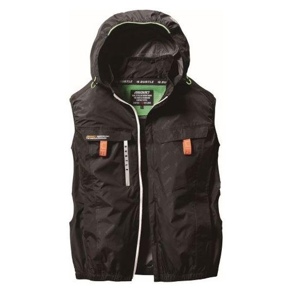 バートル ACベスト ブラック XL AC2024-35-XL 1枚（直送品） - アスクル