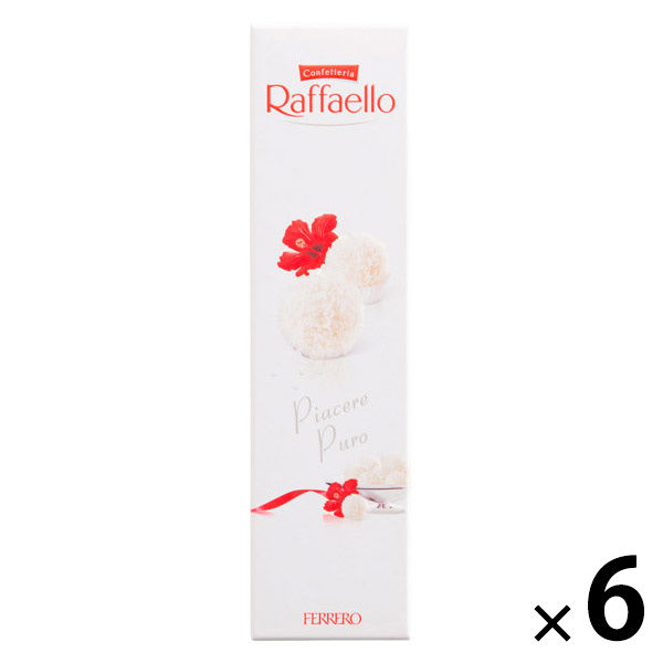 ラファエロT-3 1セット（1個×6） エヌアイエスフーズサービス チョコレート - アスクル