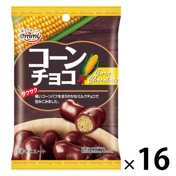 コーンチョコ36g 1セット（1袋×16） 正栄デリシィ - アスクル