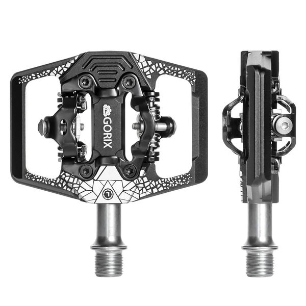 GORIX GX-PM160 ペダル 3bearing 黒 43483 1セット(2個入)（直送品） - アスクル