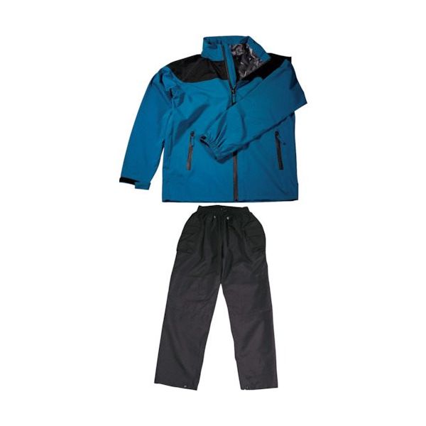 アーヴァン レインウェア ストレッチ強化レイン ネイビー 5L #8600 8600-NV-5L 1着 576-6329（直送品） - アスクル