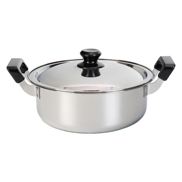 和平フレイズ 烹味屋 IH対応料理鍋24cm RB-3252 1個 - アスクル