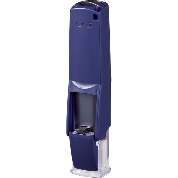 三菱鉛筆 印鑑ホルダー はん蔵 ネイビー HLD2.40 1セット(2個) - アスクル