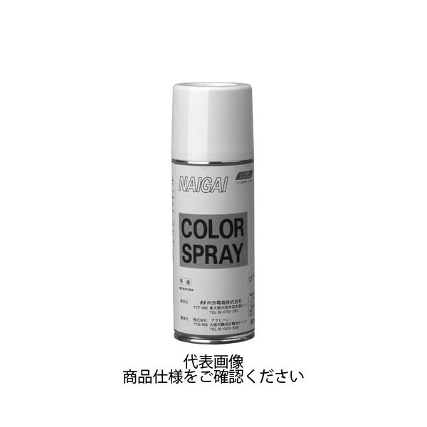 内外電機 補正用塗料(スプレー式) Sー2.5Y9/1 1セット(5個)（直送品） - アスクル