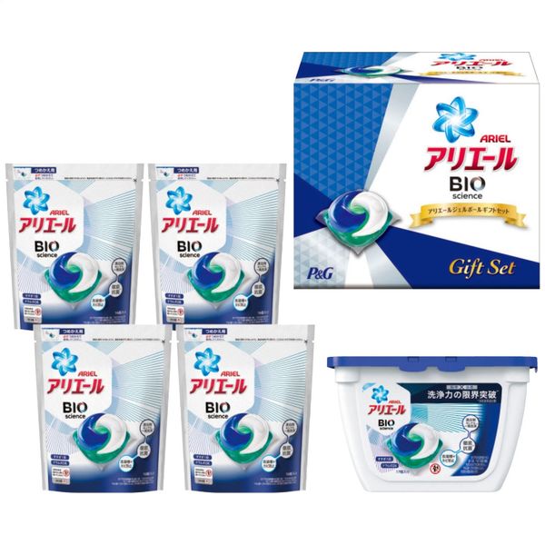 【ギフト包装】 P＆G アリエールジェルボールギフトセット PGAG-30A 1個（直送品） - アスクル