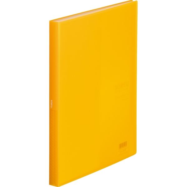 リヒトラブ クリヤーブック A4S 40ポケット マンダリンオレンジ N8102-4 1冊 - アスクル
