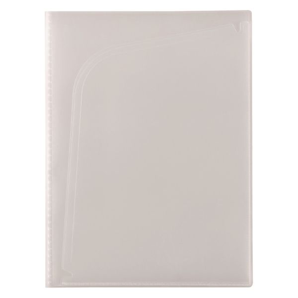 ナカバヤシ ポイ・ファイル A4 8ポケット/クリア CBCH8-C 1冊 - アスクル