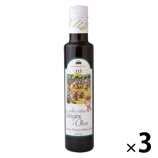 ラニエリ エキストラバージンオリーブオイル（小） 229g 1セット（1個×3） カルディコーヒーファーム オーバーシーズ - アスクル