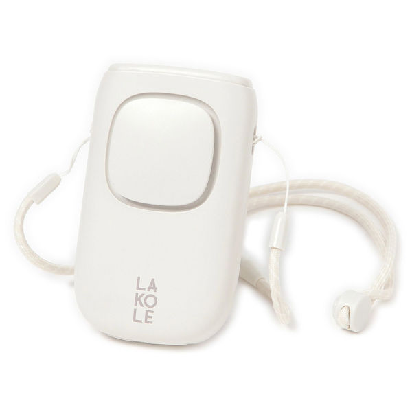 【LAKOLE/ラコレ】 クリップ付きファン アイボリー - アスクル