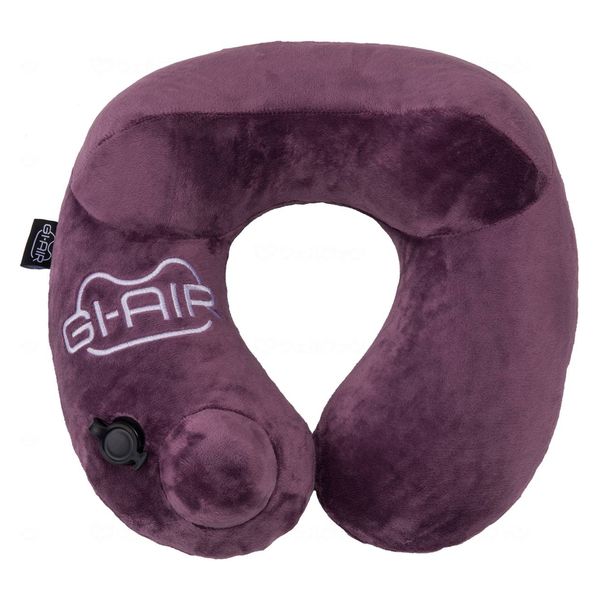 ハイ・キューブ GI-AIR ポンプ式ネックピロー 548501_12299_- 1個（直送品） - アスクル