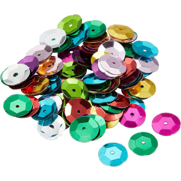 TOHO(トーホー) TOHO スパングル 亀甲 ミックス 約8mm 約96枚入り SP8-MIX 1袋 - アスクル