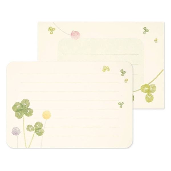フロンティア ミニレターセット クロバーのお便り MLS-073 1セット（直送品） - アスクル