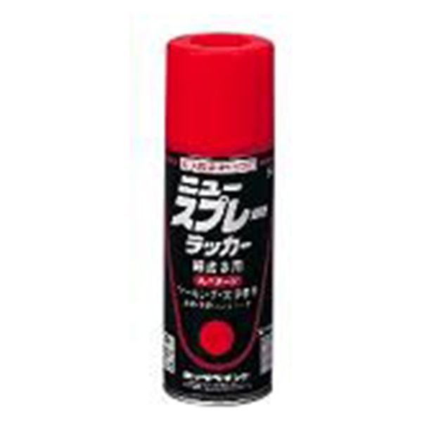 ロックペイント ニュースプレーラッカー(細書き用) 300ml レッド H62-2021-64 1個（直送品） - アスクル