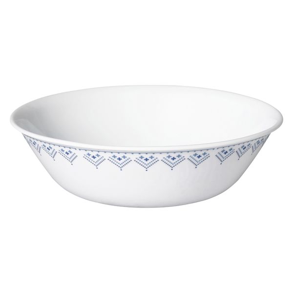 パール金属 ボウル 21.5cm CORELLE コレール 強化ガラス パッチワーク 427158 1個（直送品） - アスクル