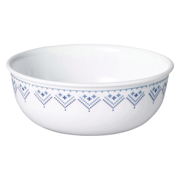 パール金属 ボウル 14.5cm CORELLE コレール 強化ガラス パッチワーク 427160 1個（直送品） - アスクル