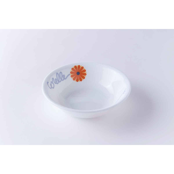 パール金属 ボウル 13.5cm CORELLE コレール オレンジマーガレット 強化ガラス 445227 1個（直送品） - アスクル