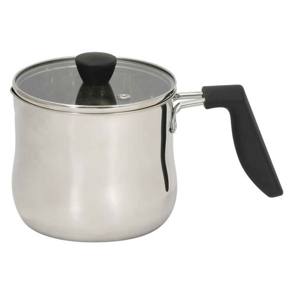 パール金属 マルチポット 14cm IH対応 ステンレス製 ナリック 1.6L 451651 1個（直送品） - アスクル