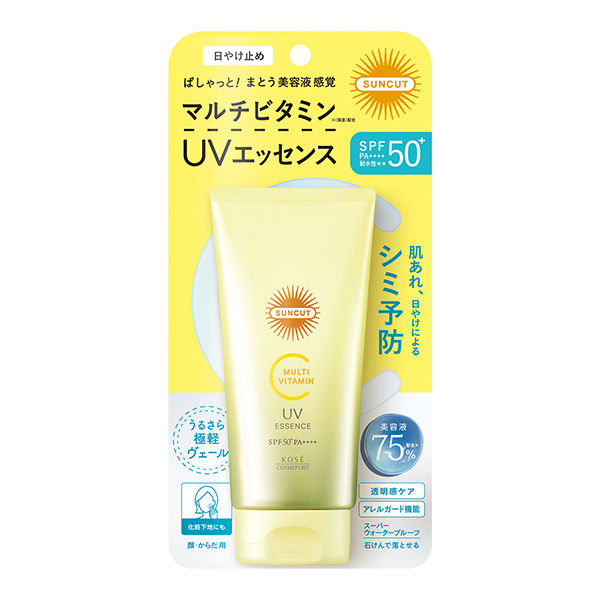 サンカットR マルチビタミンUV エッセンス 80g SPF50+・PA++++ コーセーコスメポート - アスクル