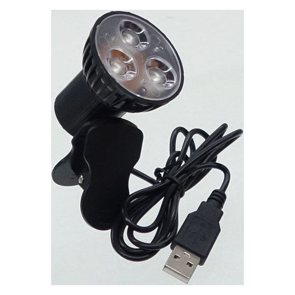 GB USBクリップライト EM-USBCLIPLIGHT-6LED 1個（直送品） - アスクル