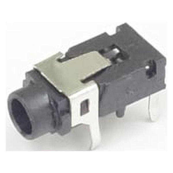 GB 3.5mmステレオジャック 基板取付用 3極タイプ 小型 GB-35J-3CWS-BM 1個（直送品） - アスクル