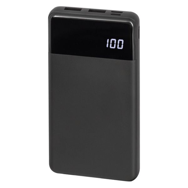 GREEN HOUSE モバイルバッテリー 10000mA ブラック GH-MB10B-BK 1個（直送品） - アスクル