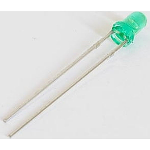 Full Sun Optotech 高輝度LED(3mm・緑色カラーレンズ・3V・4500mcd) L3D-G2530-4500 1個（直送品 ...