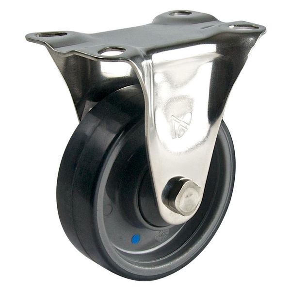 ナンシン ステンレスキャスター SU-SKC-100GNU 1個（直送品） - アスクル