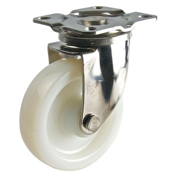 ナンシン ステンレスキャスター SU-STC-100NH 1個（直送品） - アスクル