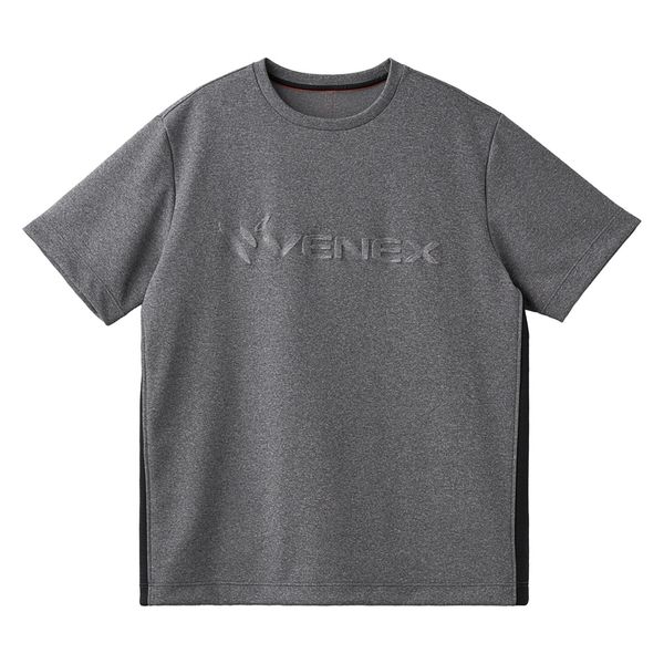 VENEX(ベネクス) 半袖 ウェア リカバリームーヴ 一般医療機器 エンボスロゴTシャツ メンズ XXL 34 8116 1セット（1枚）（直送品） - アスクル