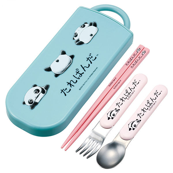 スケーター TACC2AG 抗菌 食洗機対応 スライド式トリオセット 【たれぱんだ】 692000-TACC2AG 1個（直送品） - アスクル