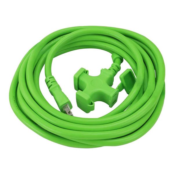 宏和工業 KOWA 延長コード 15A×5m 緑 FGM088ー5 1セット(2本)（直送品） - アスクル