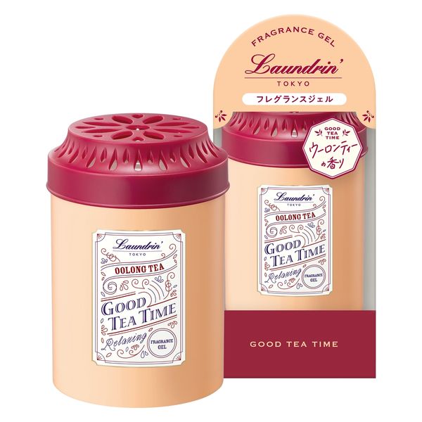 ランドリン フレグランスジェル ウーロンティーの香り 130g 1個 消臭・芳香剤 ネイチャーラボ - アスクル