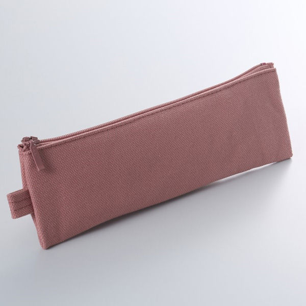 ガルフストリーム 帆布スリムペンケースプラム HNP-SPN-02 1セット(5個)（直送品） - アスクル